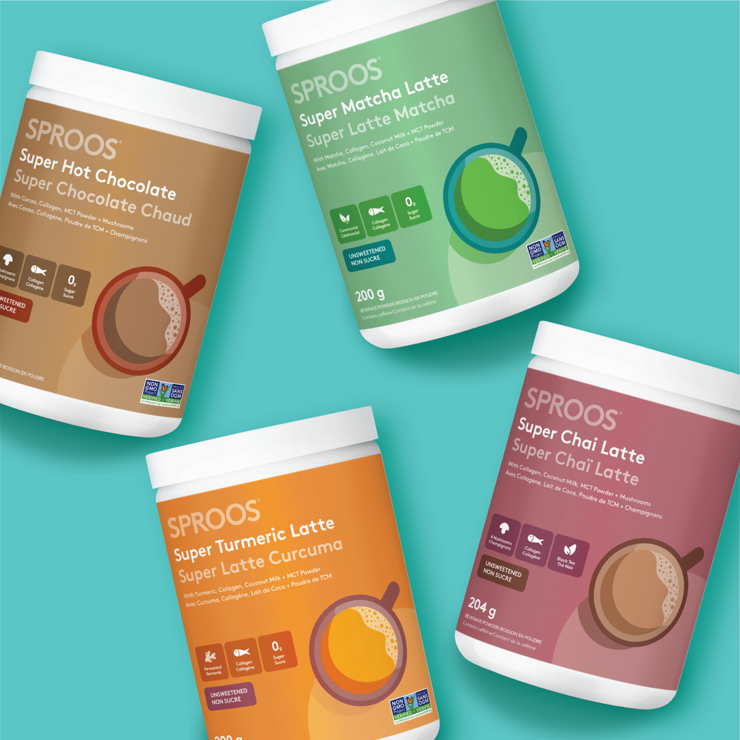 Gingerbread Collagen Latte - Easy + Healthy! | Sproos Blog